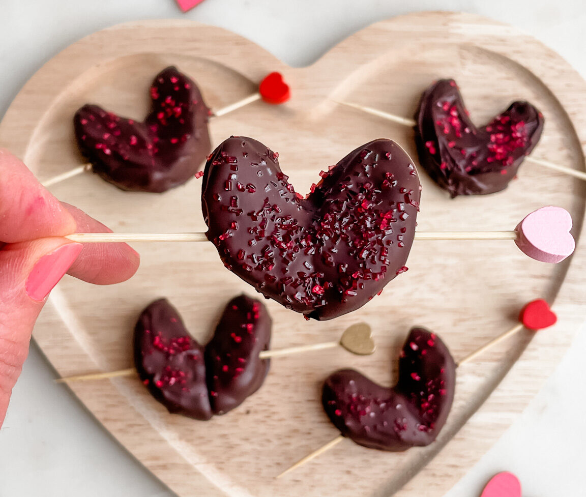 Chocolate Covered Orange Hearts (Clementine Hearts) - Healthy Holme